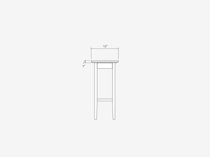 LEWIS END TABLE – TOKOLY WOODWORK